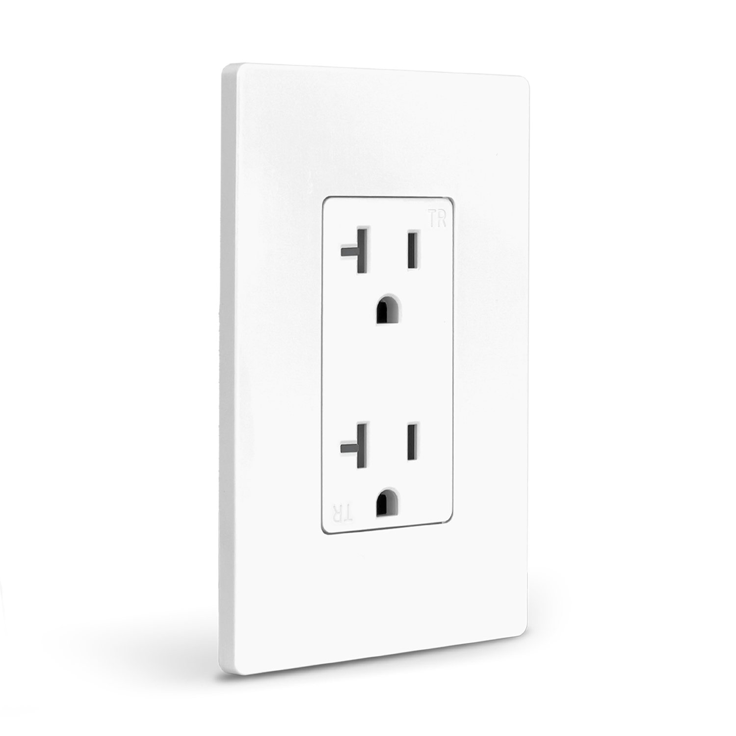 20A Wall Outlet - Residential & Commercial Use, UL/cUL Listed - White